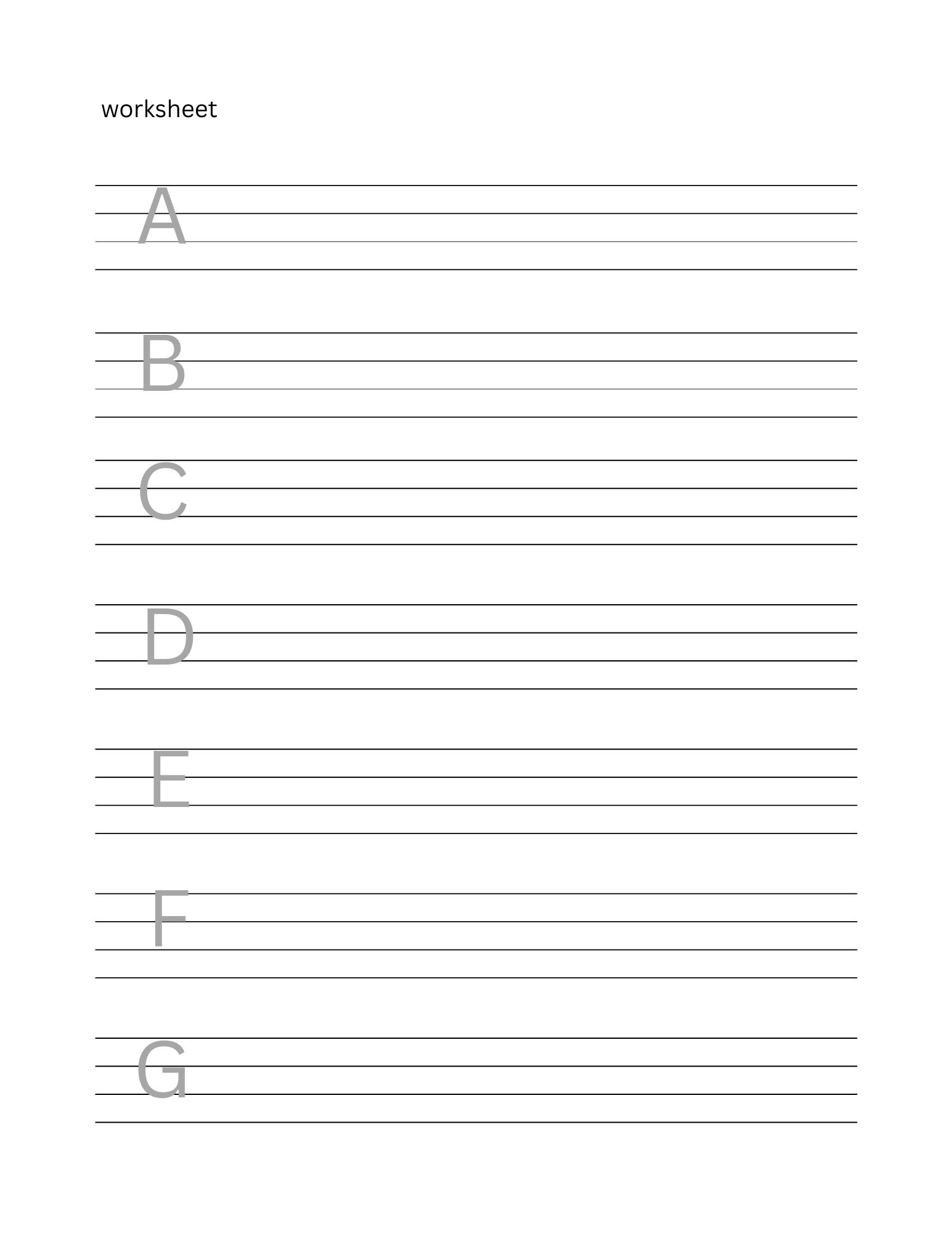 Capital Letter Writing A - Z + Worksheets for Preschoolers ...
