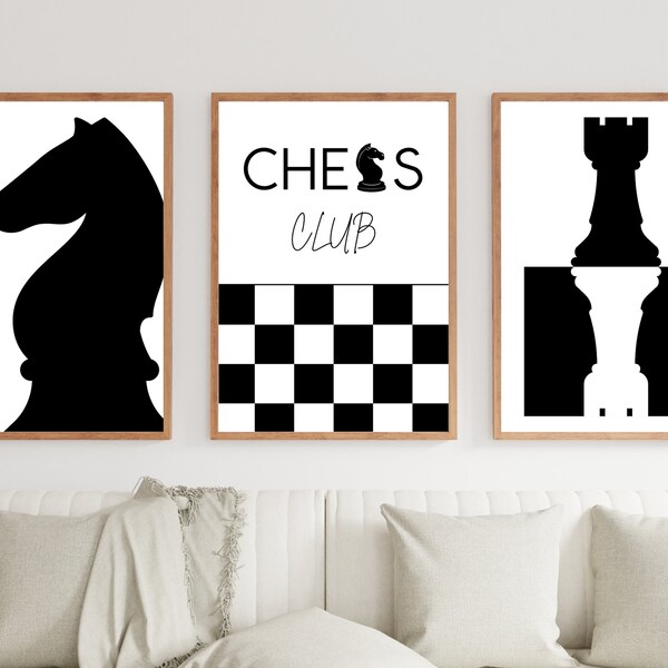 Chess Print - Etsy