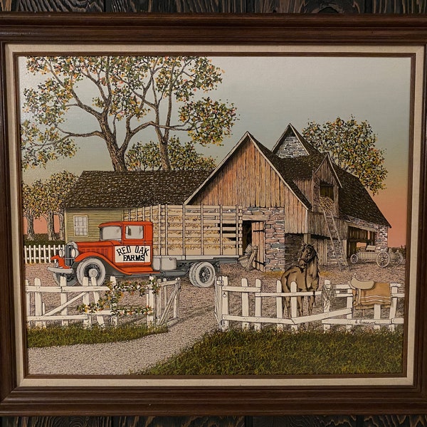 Hargrove Barn Paintings - Etsy