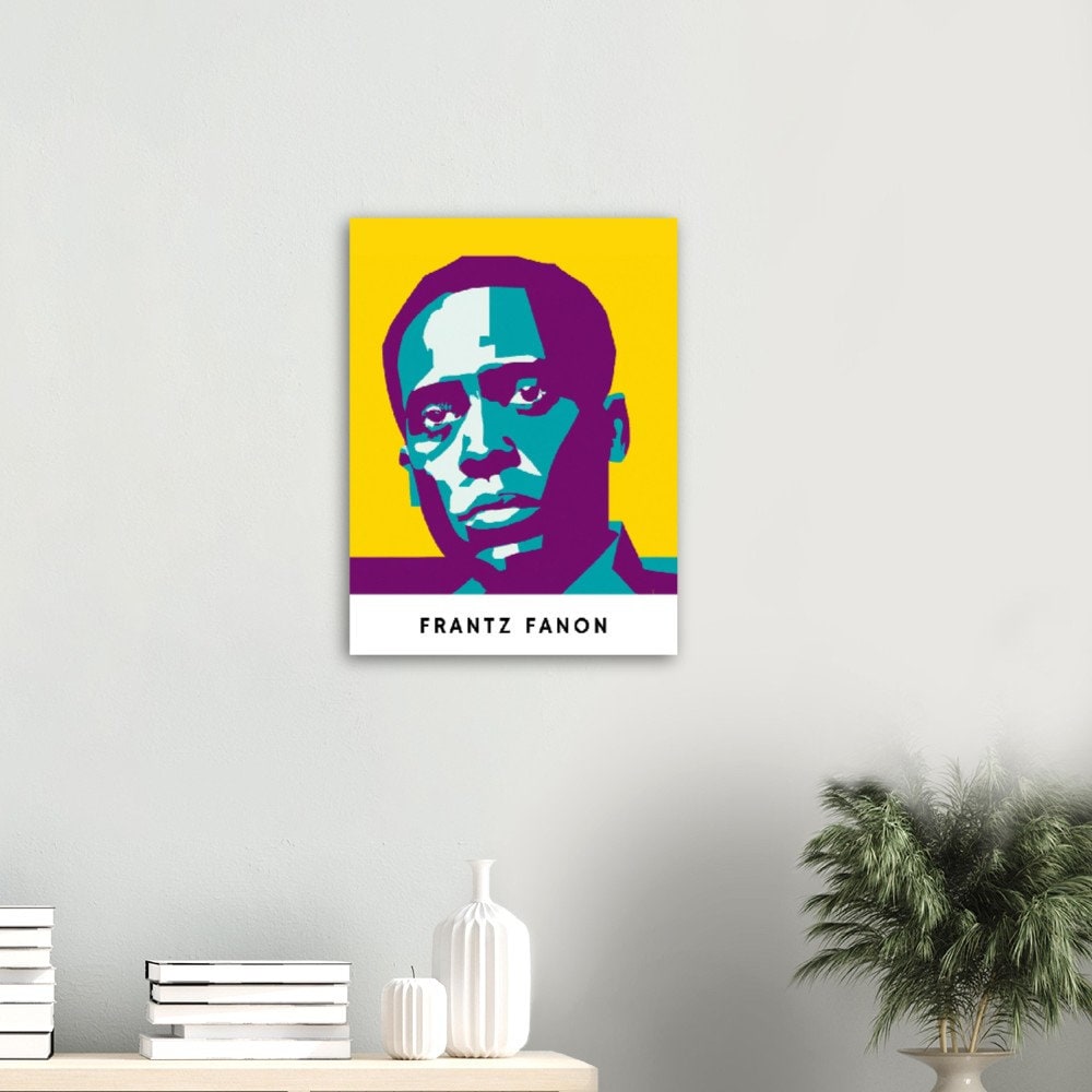 Frantz Fanon Poster || Original Frantz Fanon Portrait Wall Art ...