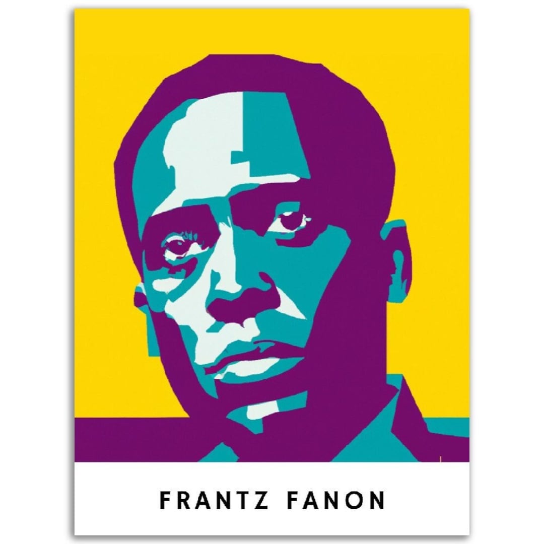 Frantz Fanon Poster || Original Frantz Fanon Portrait Wall Art ...