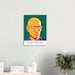 Michel Foucault Poster || Original Michel Foucault Portrait Wall Art ...
