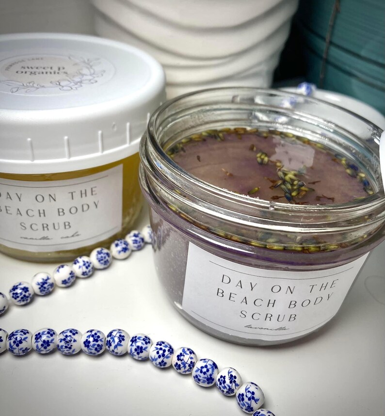 Day at the Beach Body Scrub - Etsy