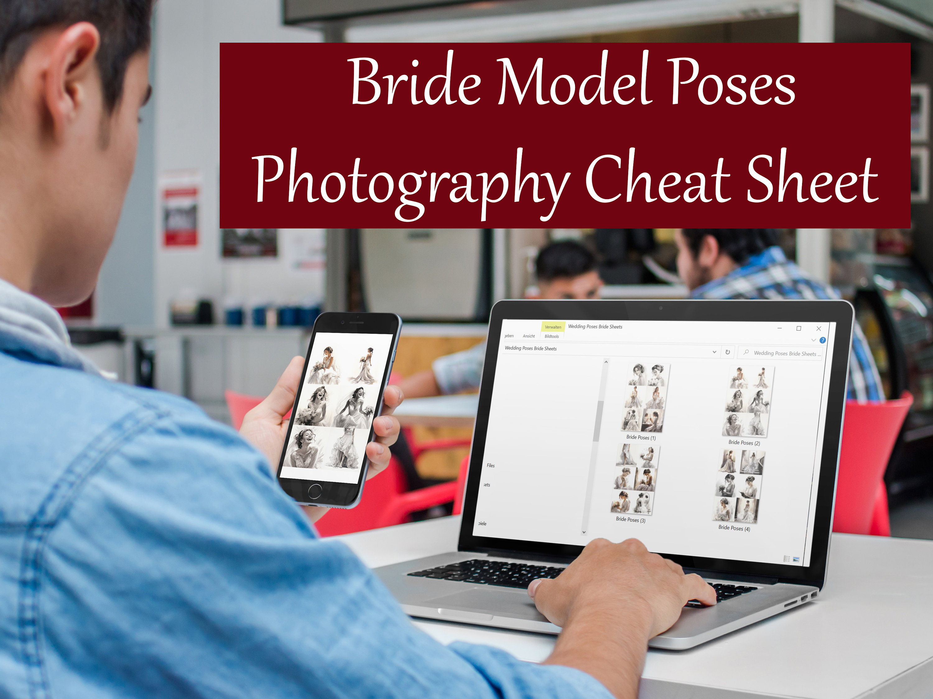 Wedding Bride Poses Cheat Sheet Collection - Etsy