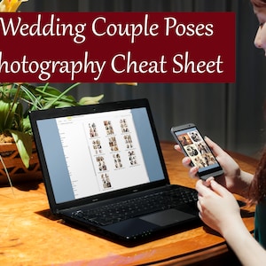 Wedding Poses Cheat Sheet - Etsy UK