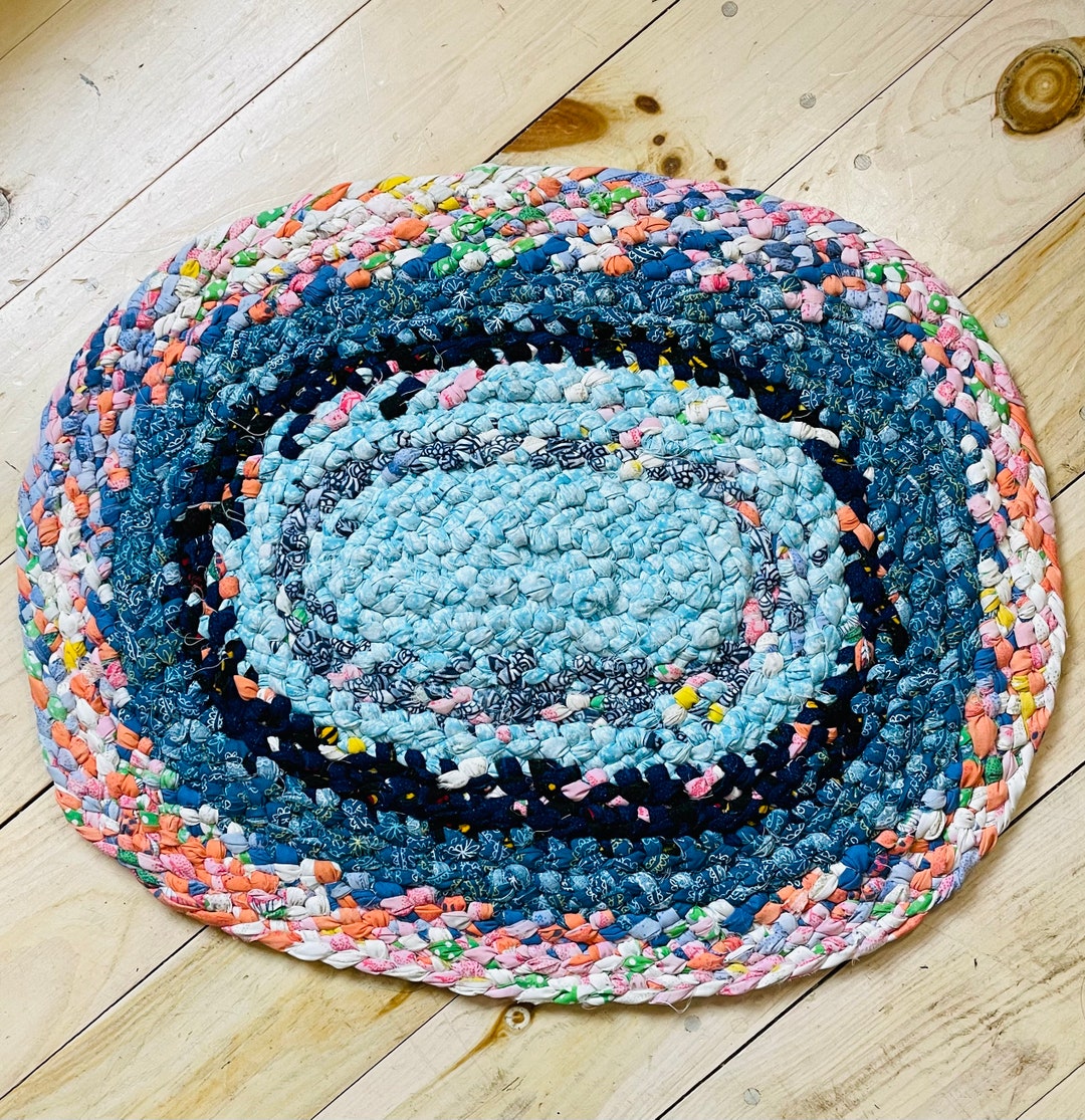 Hand Braided Rug - Etsy
