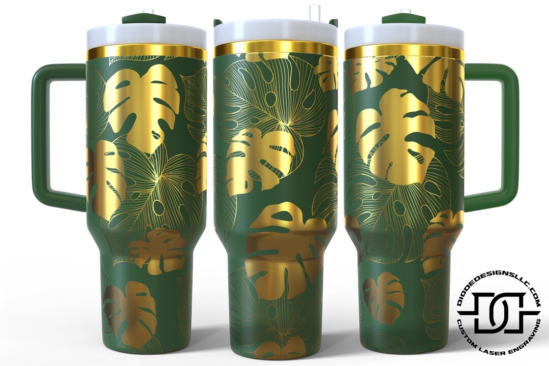 Monstera Flower Stanley 40oz Wrap SVG - Etsy