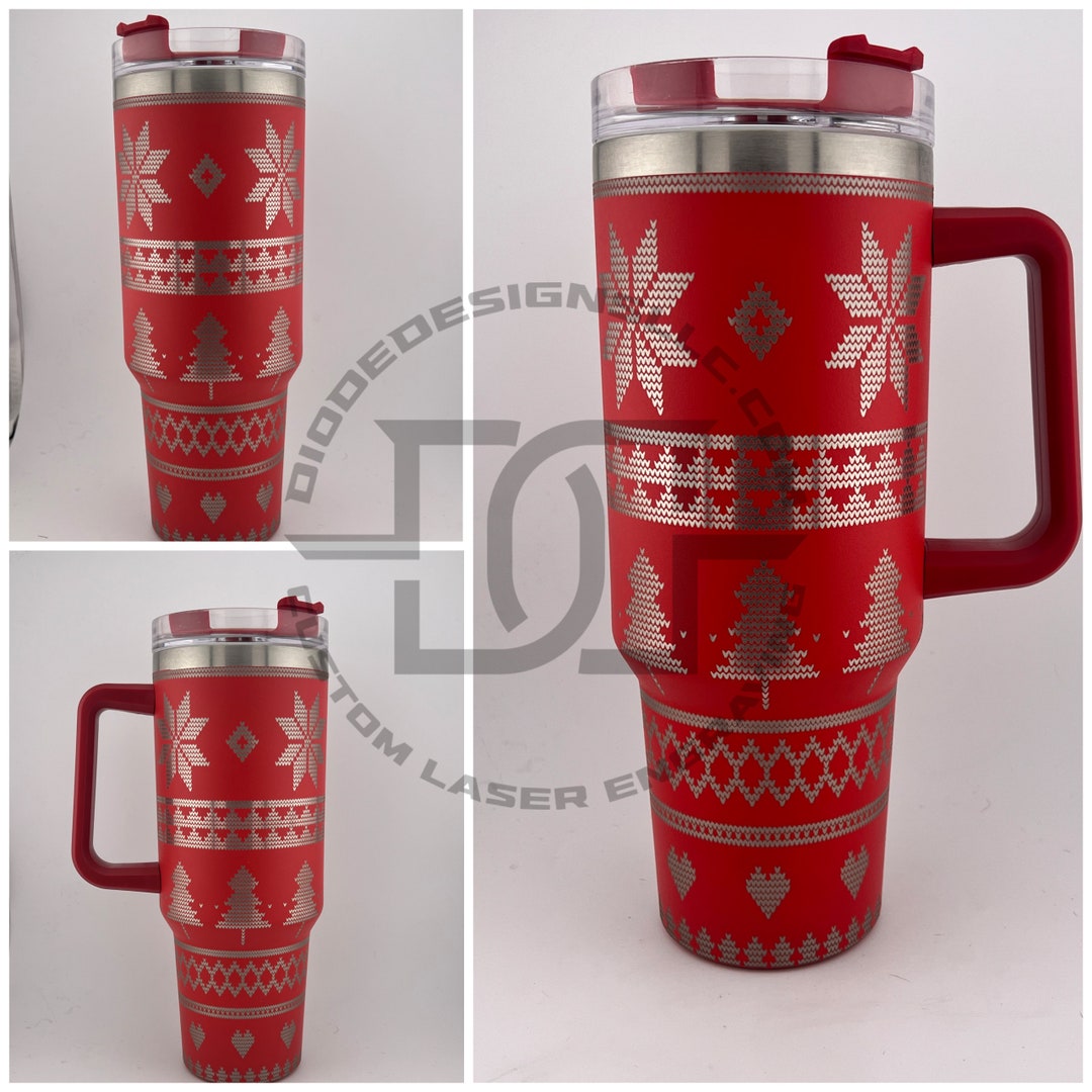Christmas Sweater / Winter Stanley 40oz Full Wrap SVG - Ugly Christmas ...