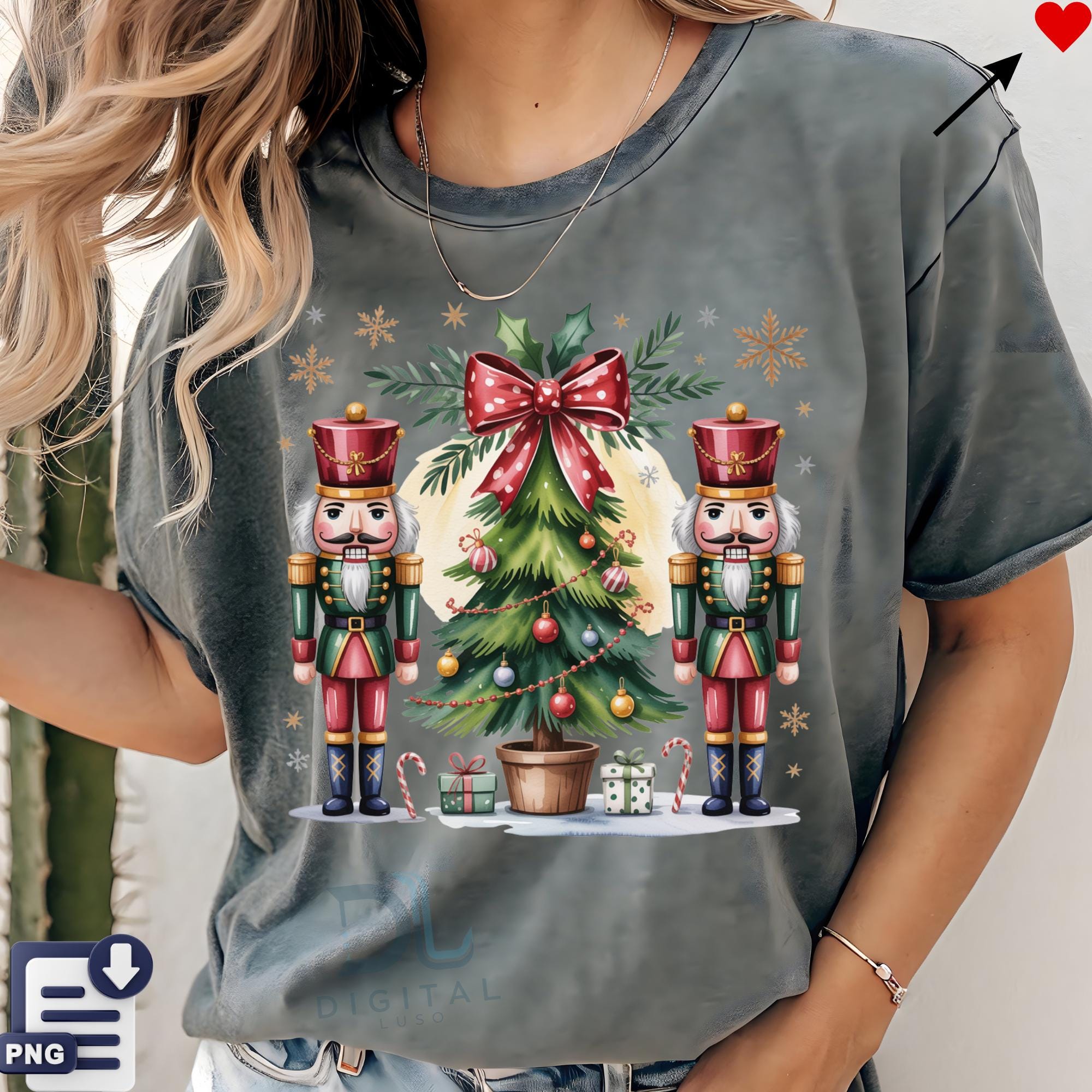 Christmas Nutcrackers PNG: Retro Holiday Sublimation (digital Download ...