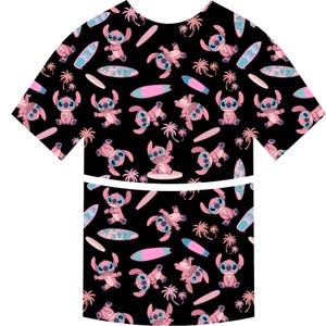 Pink Stitch Pattern PNG, Surfing Stitch Seamless Pattern PNG Digital ...