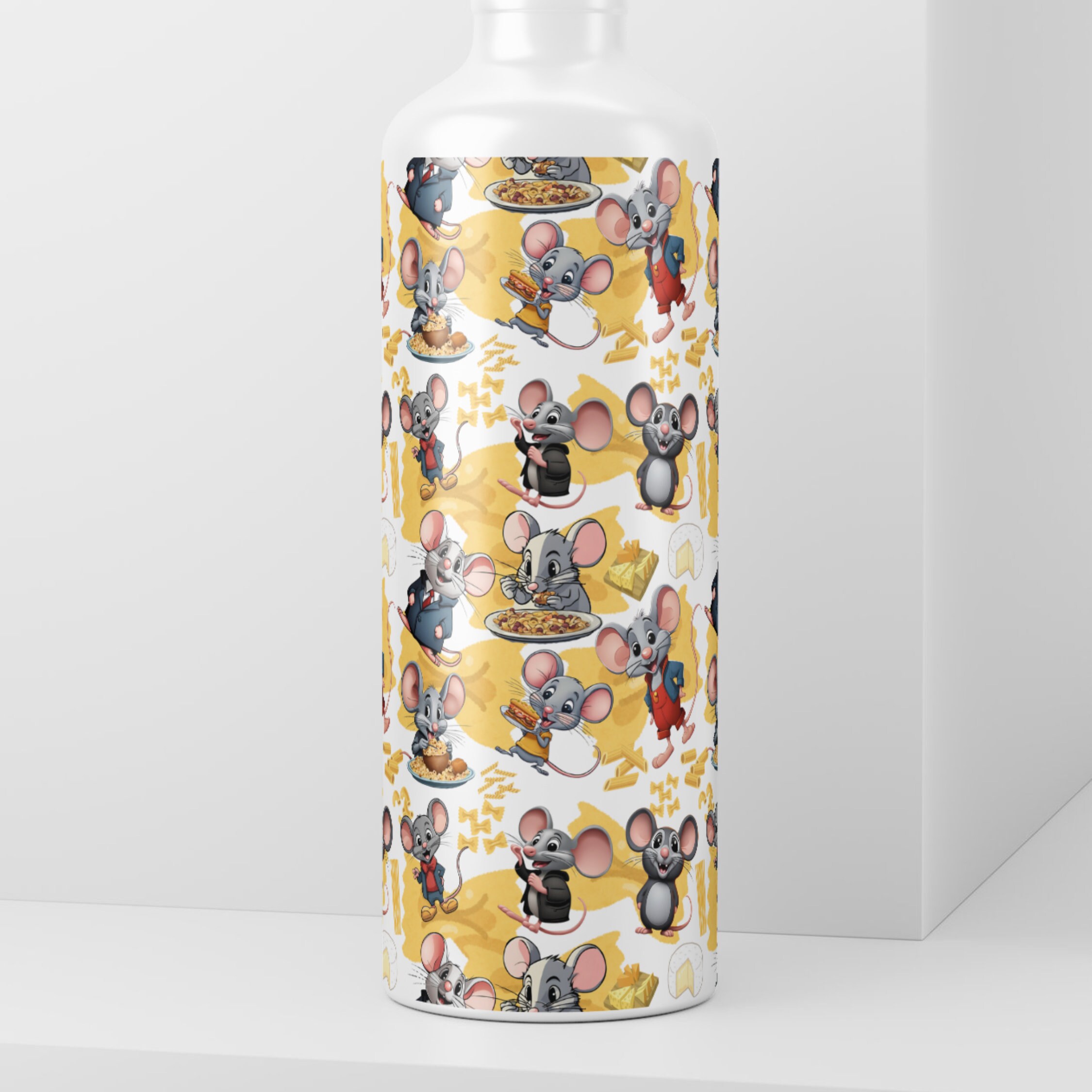 Cute Mice and Pasta Seamless Pattern PNG File for Instant Download ...