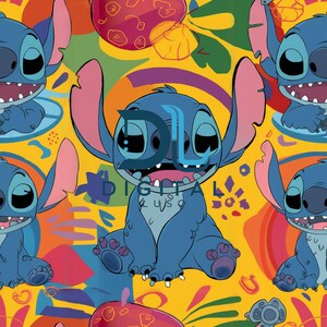 Animation Cartoon Seamless Pattern Digital Download PNG Instant ...