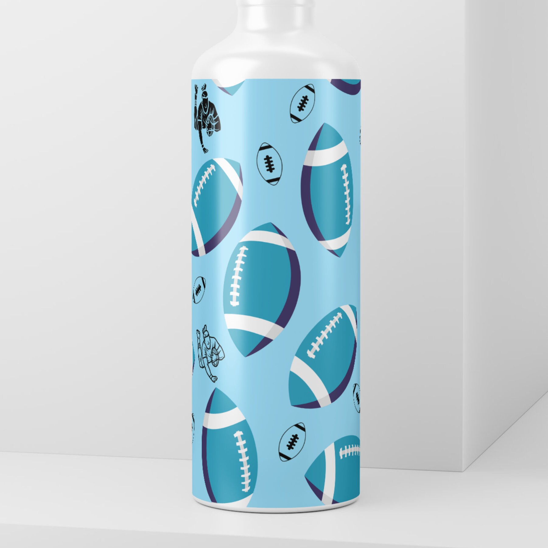 Rugby Balls Seamless Pattern PNG for Creating Beautiful Projects and ...