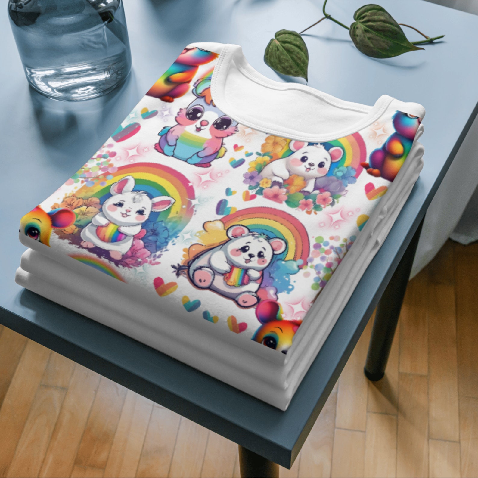 Colorful Capybara Rainbow Seamless Pattern Digital Download PNG File ...