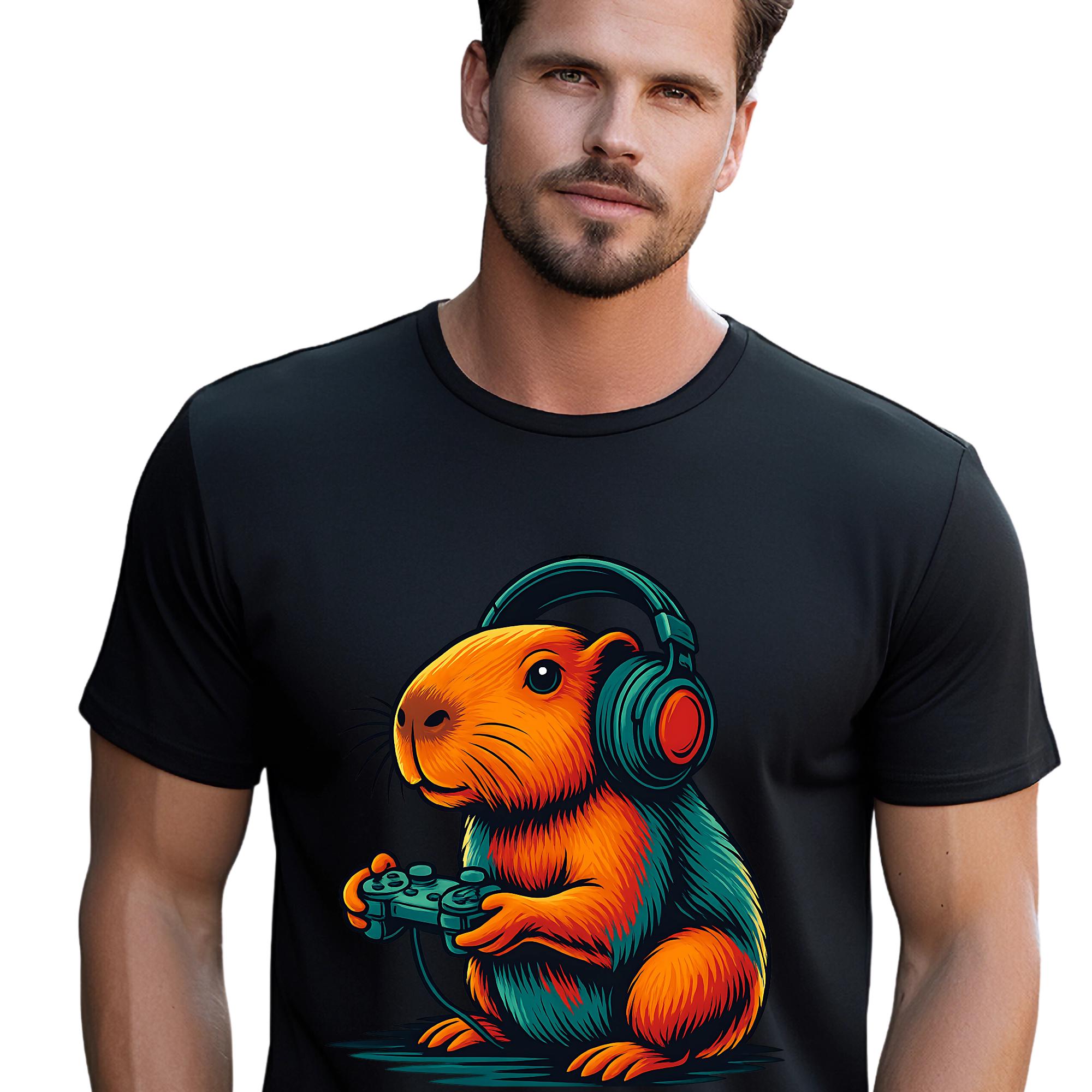 Funny Gaming Capybara PNG: Video Game Clipart (digital Download - Etsy