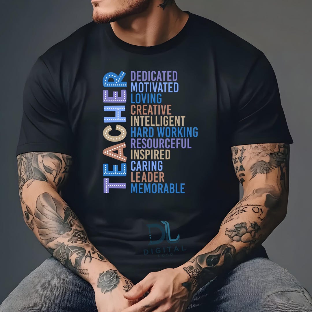 Male Teacher PNG: Retro Back to School Design (digital Download) - Etsy