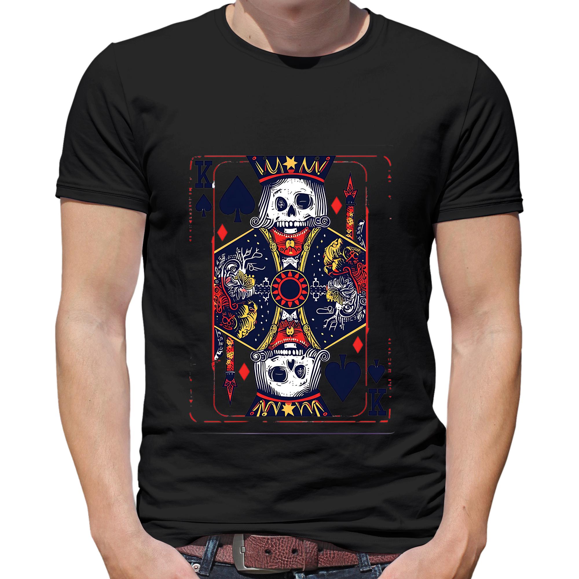 Skeleton King of Spades PNG: Horror Halloween Card (digital Download ...