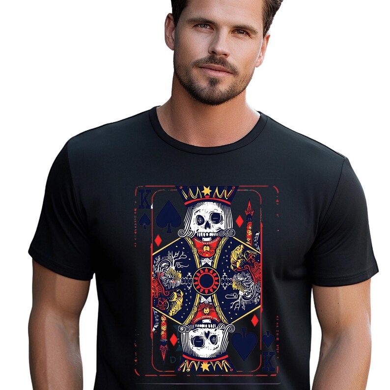 King of Spades PNG, Skeleton Crown PNG, Horror Playing Card, Monstrous ...