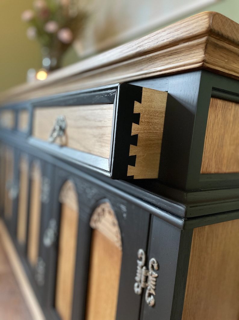 Available for Commission - PLEASE READ Solid Oak Furniture / Painted ...