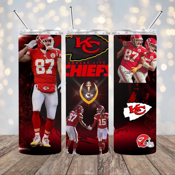 Kansas City Chiefs Tumbler - Etsy