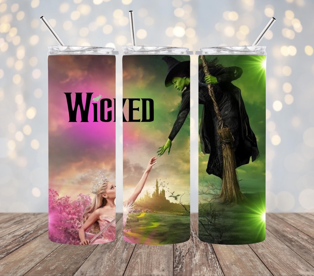 Wicked 20 Oz Tumbler Gift, Christmas, Birthday, Gift for Her, Movie ...