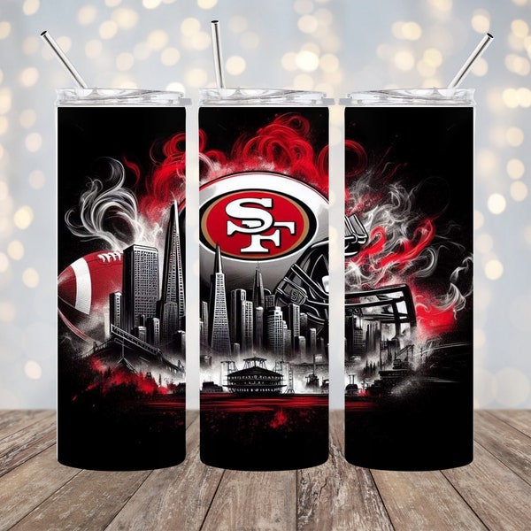 San Francisco 49ers Sublimation Tumbler - Etsy