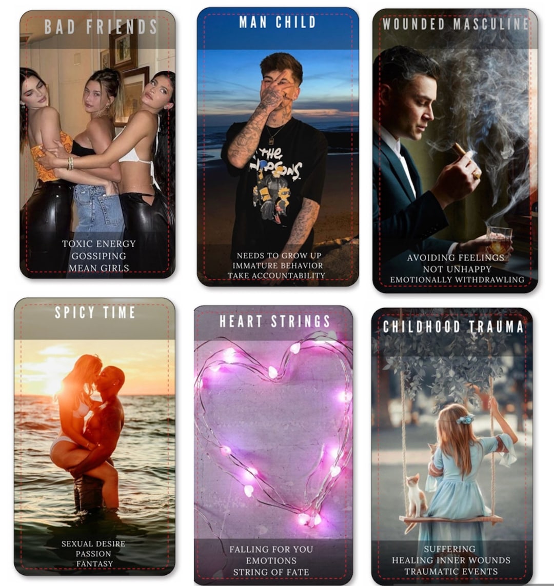 Cosmic Clarity Twin Flame Oracle Deck, Twin Flame, Tarot Cards ...