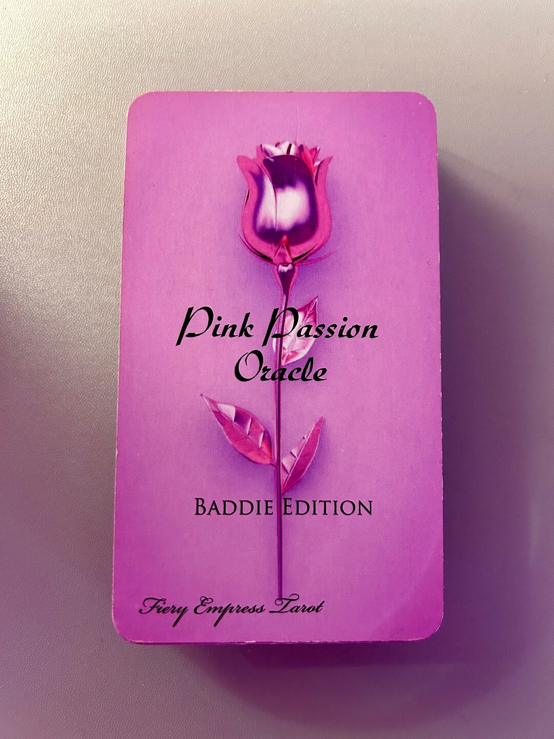 Pretty in Pink baddie Edition Vol 1 Oracle Deck, Twin Flame, Tarot ...