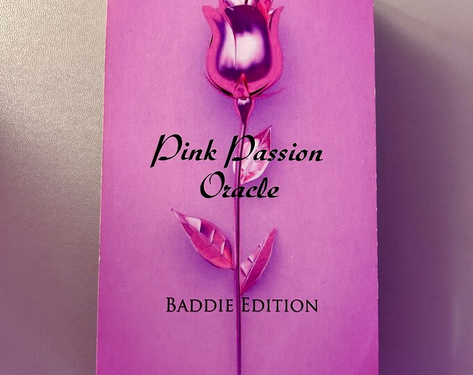 Pretty in Pink (baddie Edition Vol 1) Oracle Deck, Twin Flame, Tarot ...