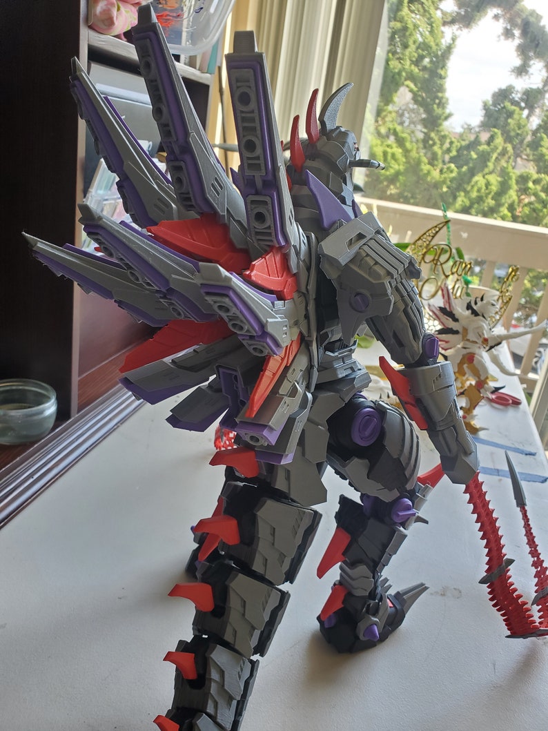 Mecha Gigan stealthblade 3D Printed Kaiju From Godzilla - Etsy Australia