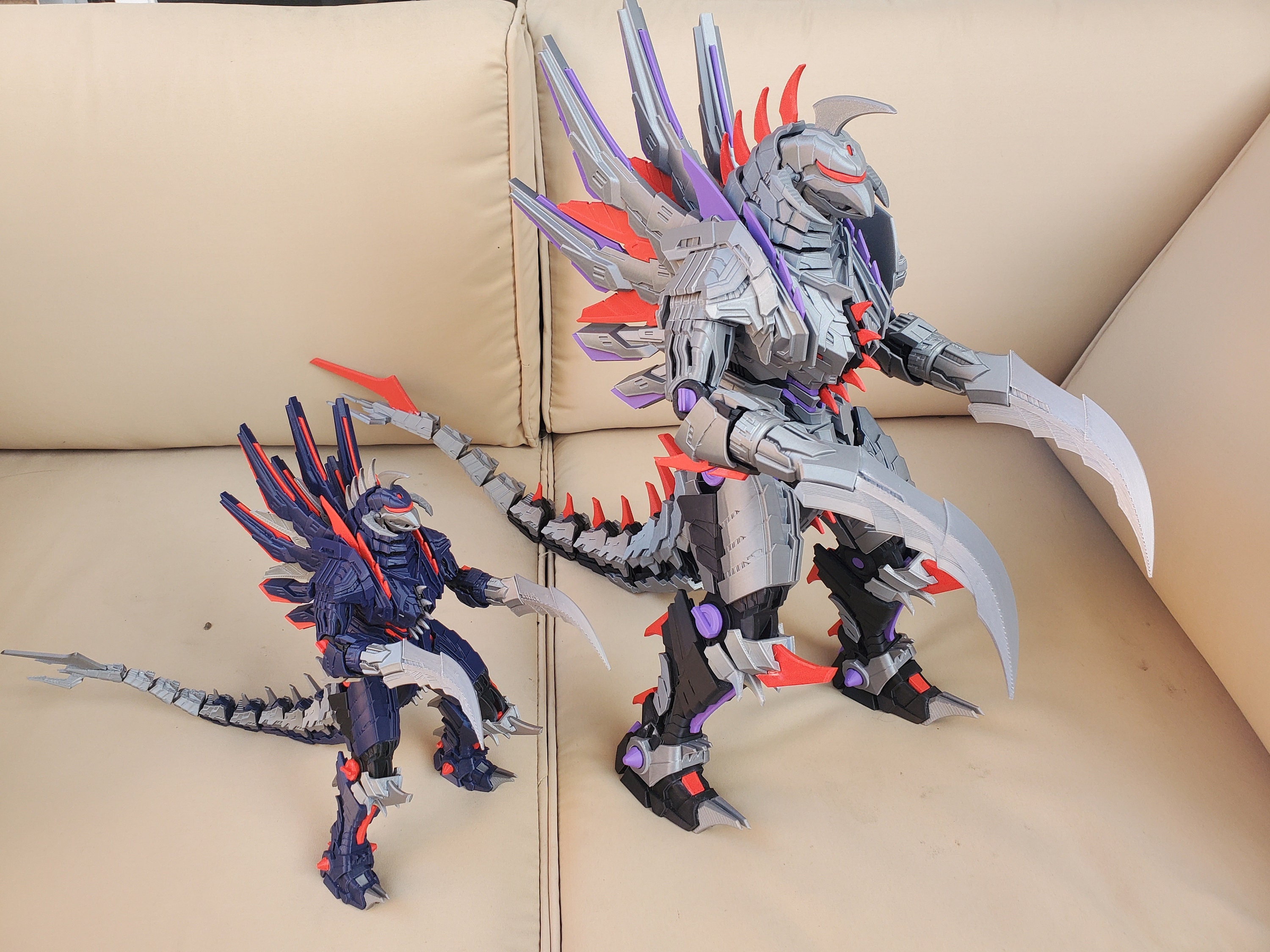 Mecha Gigan stealthblade 3D Printed Kaiju From Godzilla - Etsy Australia