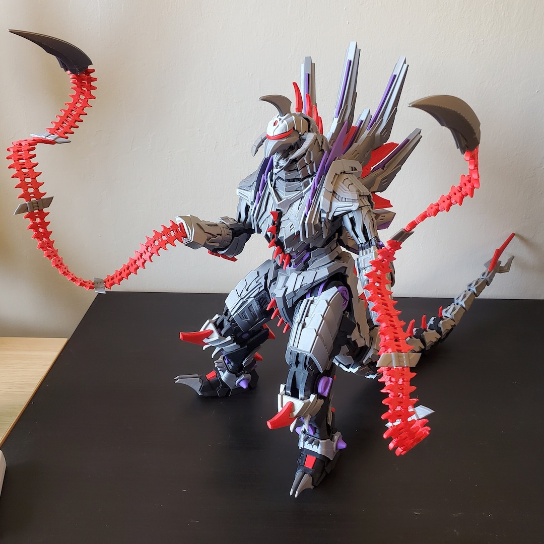 Mecha Gigan stealthblade 3D Printed Kaiju From Godzilla - Etsy