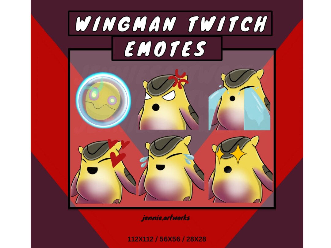 Twitch Valorant Gekko Wingman Emotes for Twitch, Discord, Streaming ...
