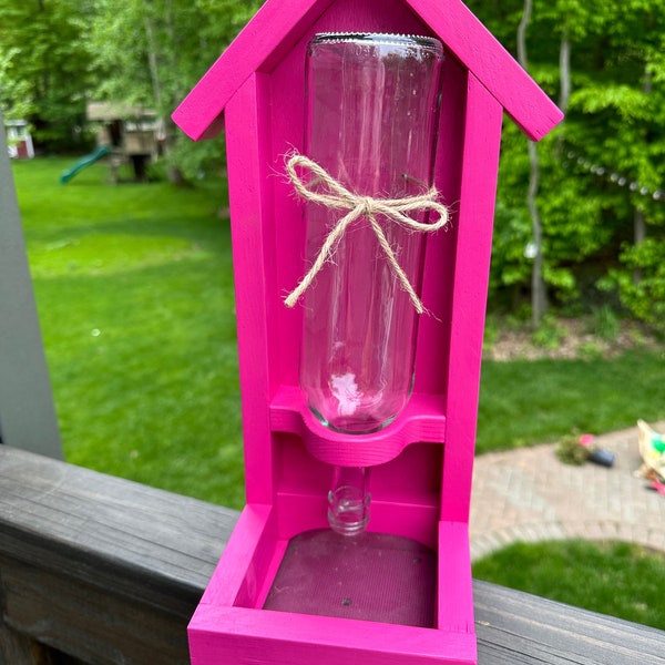 Wood Bird Feeder - Etsy