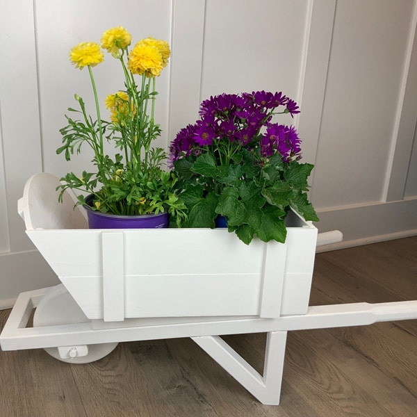 Wheelbarrow Planter - Etsy