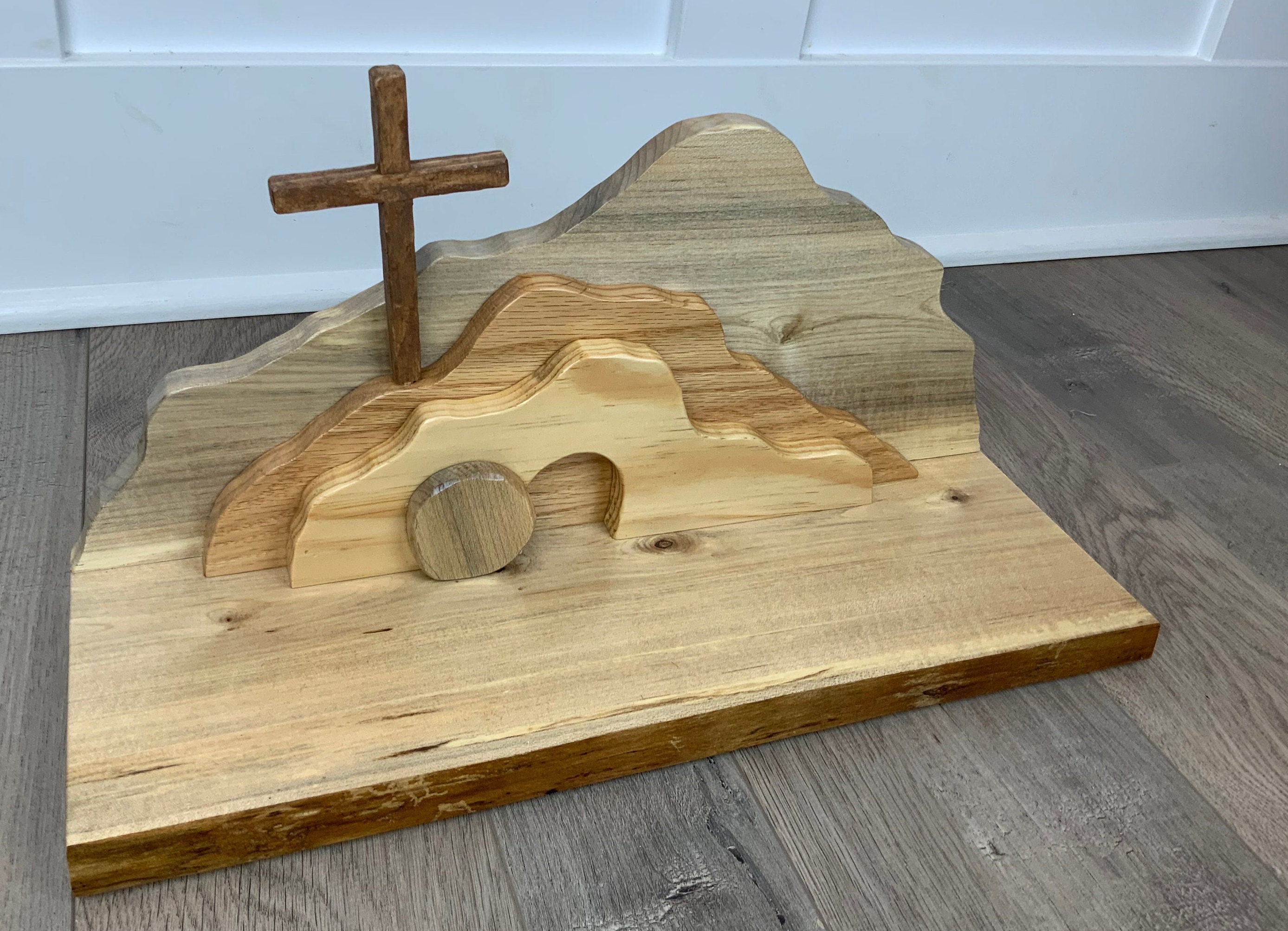 Wood Empty Tomb Easter Scene / Easter Story / Religious / Jesus - Etsy