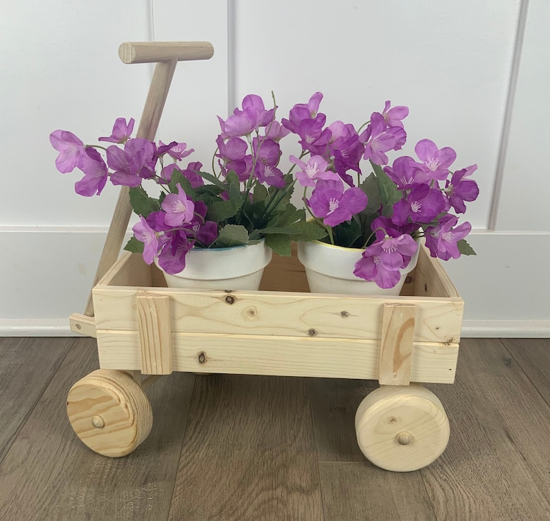 Handmade Wood Wagon Planter / Porch Decor / Home Decor / - Etsy