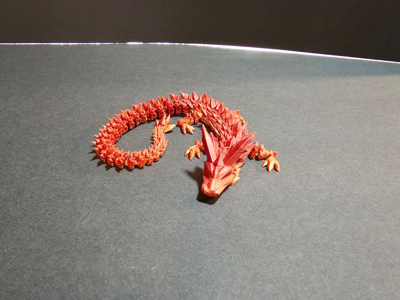 3d Printed Articulated Crystal Dragon by Cinderwing Designs - Etsy