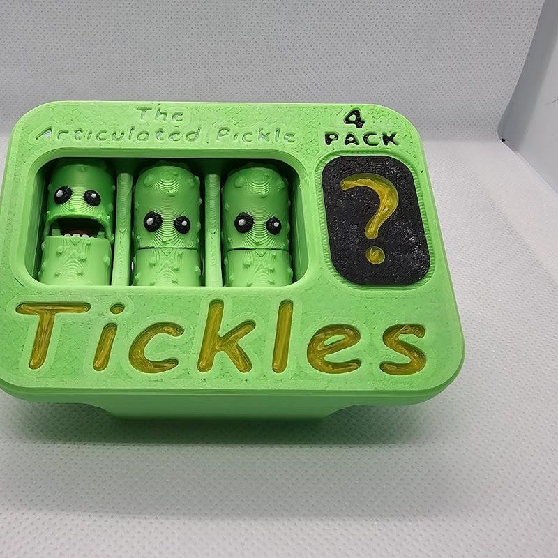 Tickles the Pickle 3d Print - Etsy
