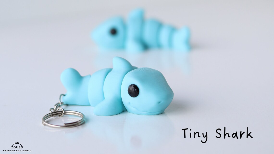 3d Printed Shark - Zou Design, 3d Printed - Etsy
