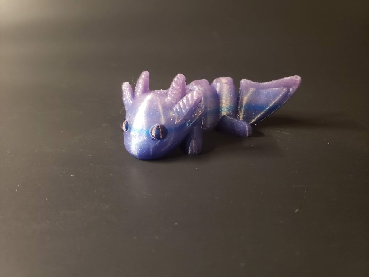 3d Printed Axolotl - Zou Design, 3d Printed - Etsy