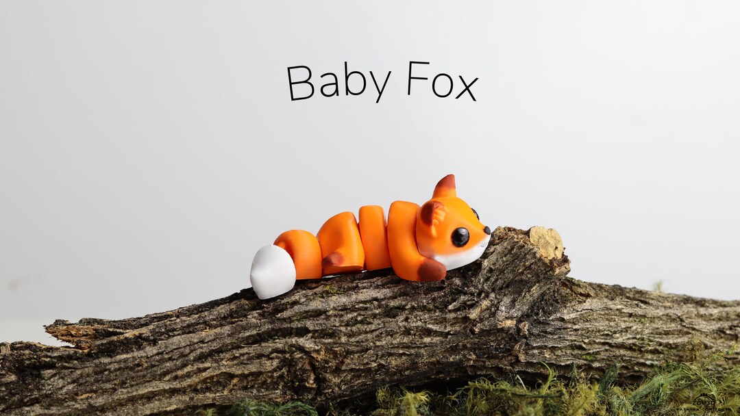 3d Printed Fox - Zou Design, 3d Printed - Etsy