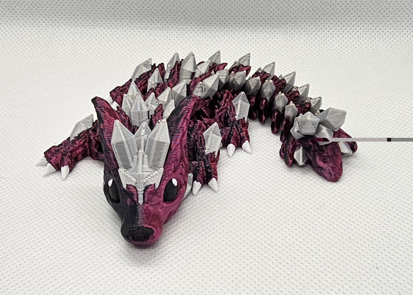 3d Printed Articulated Dragon Straw Toppers - Etsy