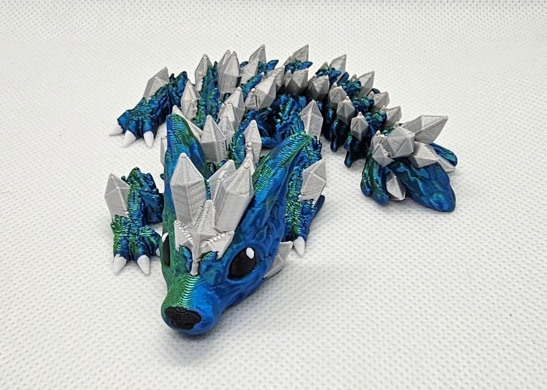 3d Printed Articulated Dragon Straw Toppers - Etsy