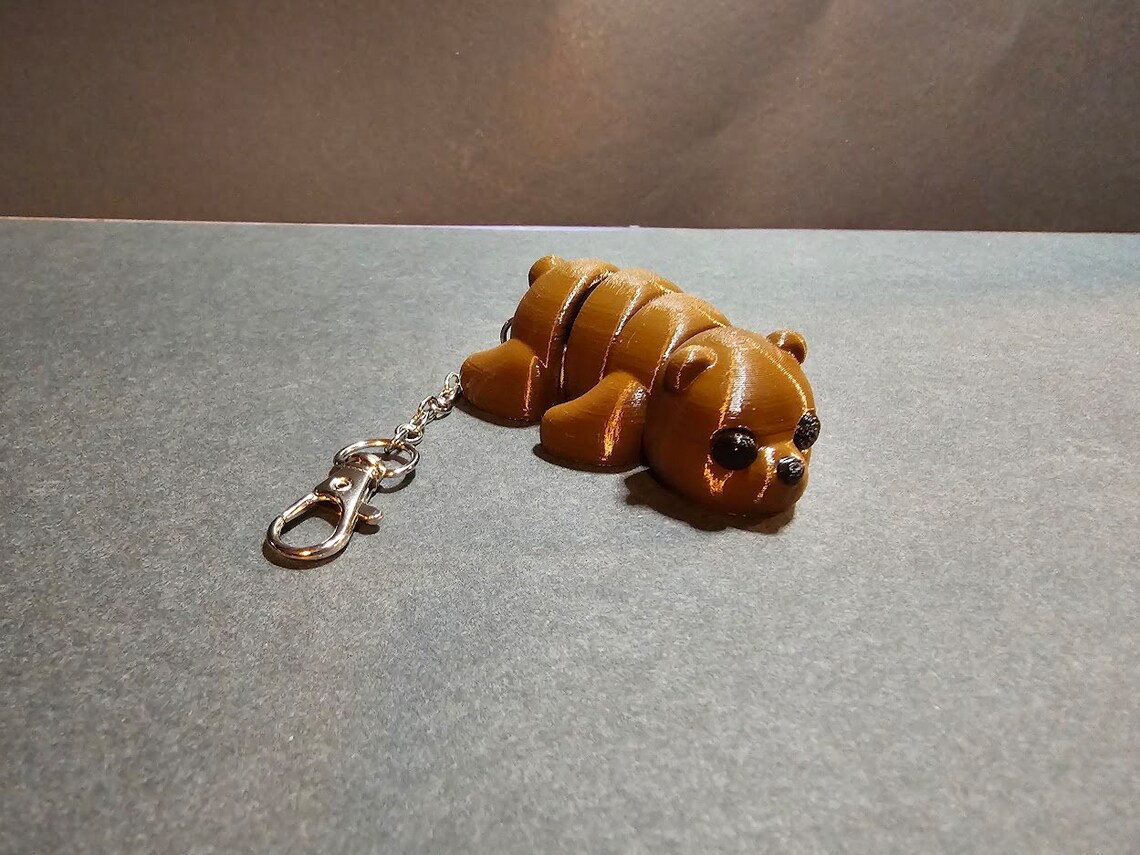 3d Printed Bear Zou Design, 3d Printed - Etsy