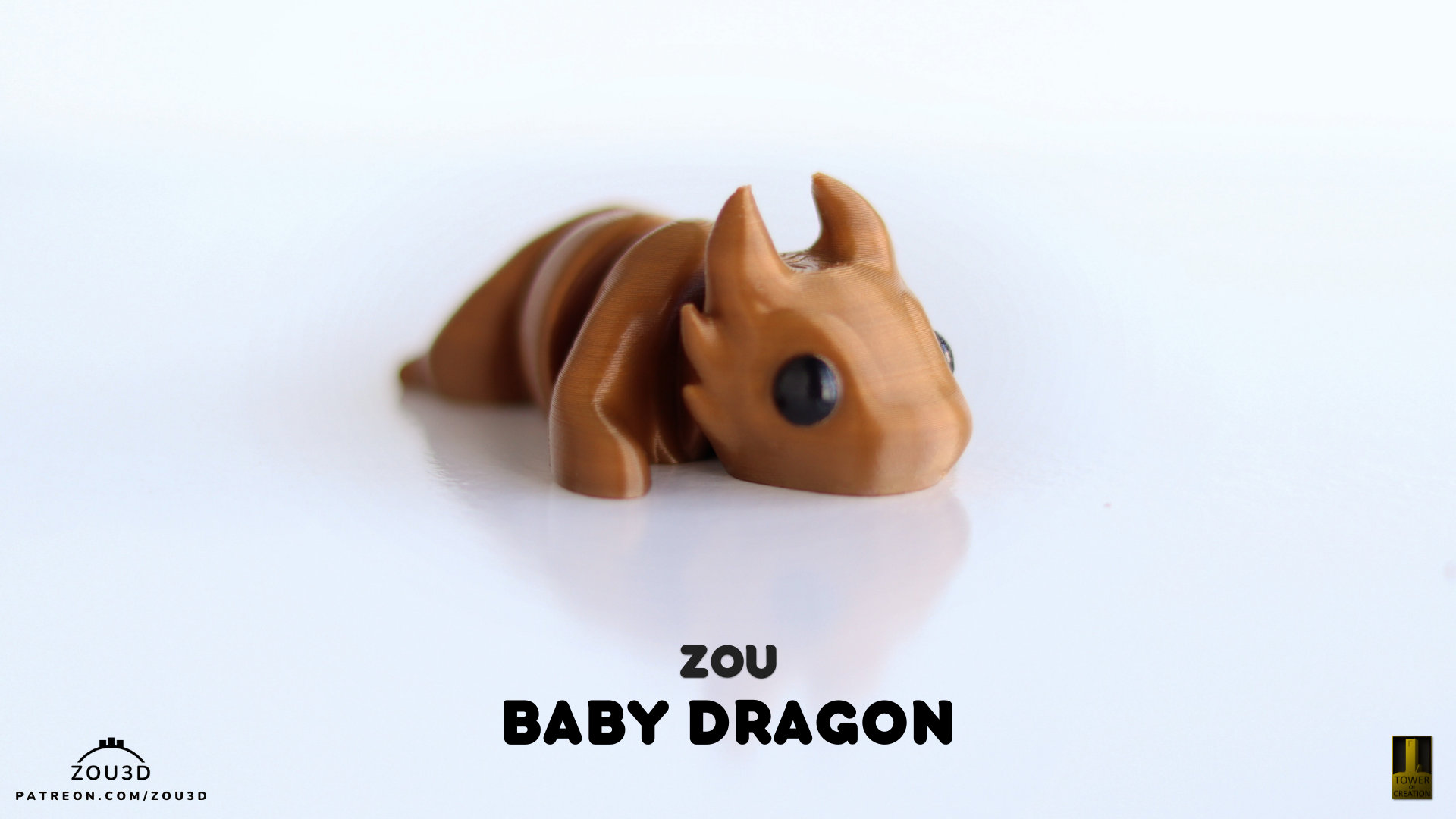 3D Printed Zou Dragon Sculpture: Fantasy Art Decor - Etsy