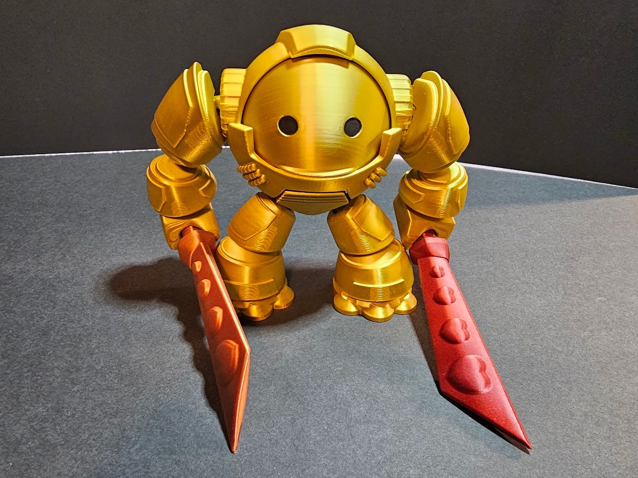 3D Printed Teddy Robot - Koza Design, 3d Print - Etsy