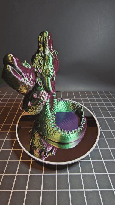 3d Printed Dual Dragon Dice Tower 3d Printed - Etsy