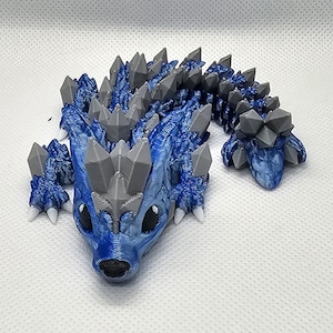 3d Printed Articulated Dragon Straw Toppers - Etsy