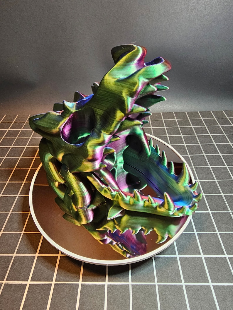 3d Printed Dragon Skull Dice Tower 3d Printed - Etsy
